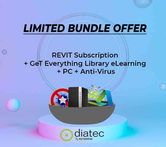 REVIT Subscription + GeT Everything Library eLearning +PC + Anti-Virus ...